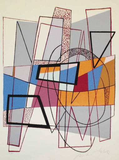 Andre Bloc (french. 1896 1966)"abstraction". Sign