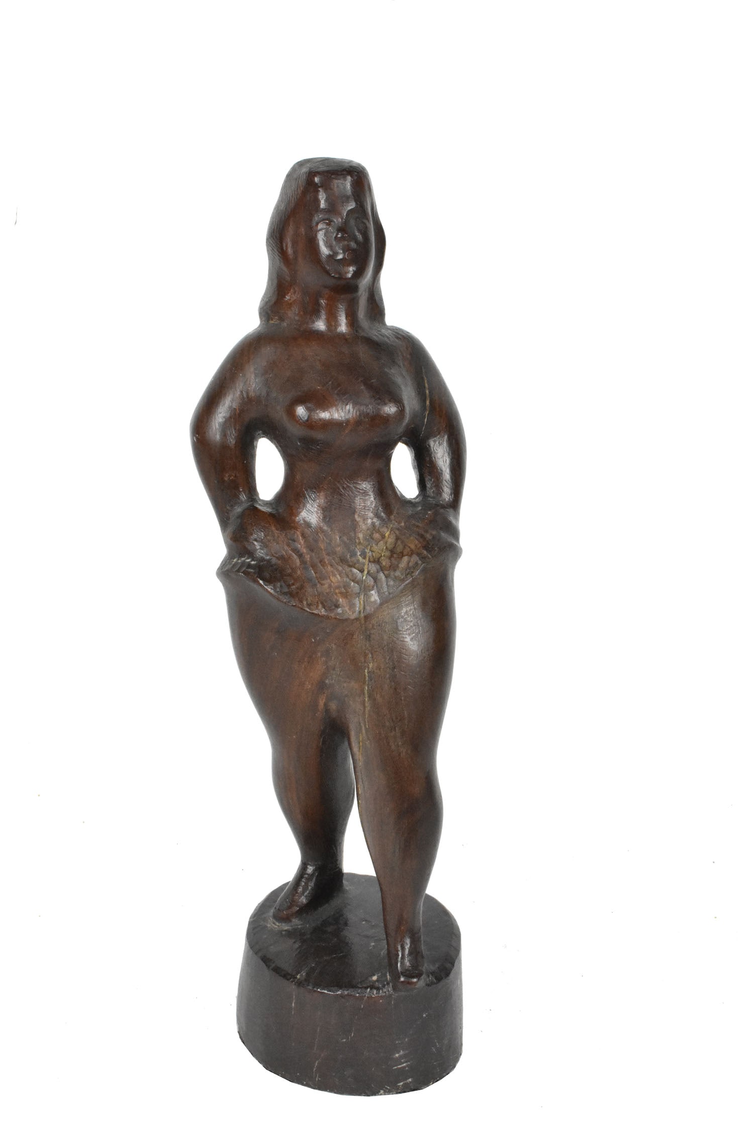 Chaim Gross (american, 1904 1991), Circus Girl, Lignum Vitae Wood ...