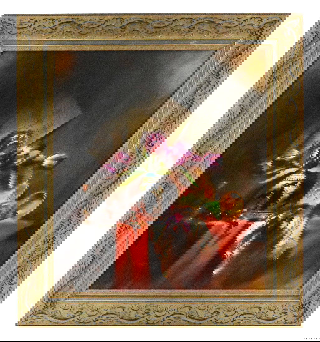 Margret E. Short (american, 20th Century) Fantasie Impromptu, Oil On ...