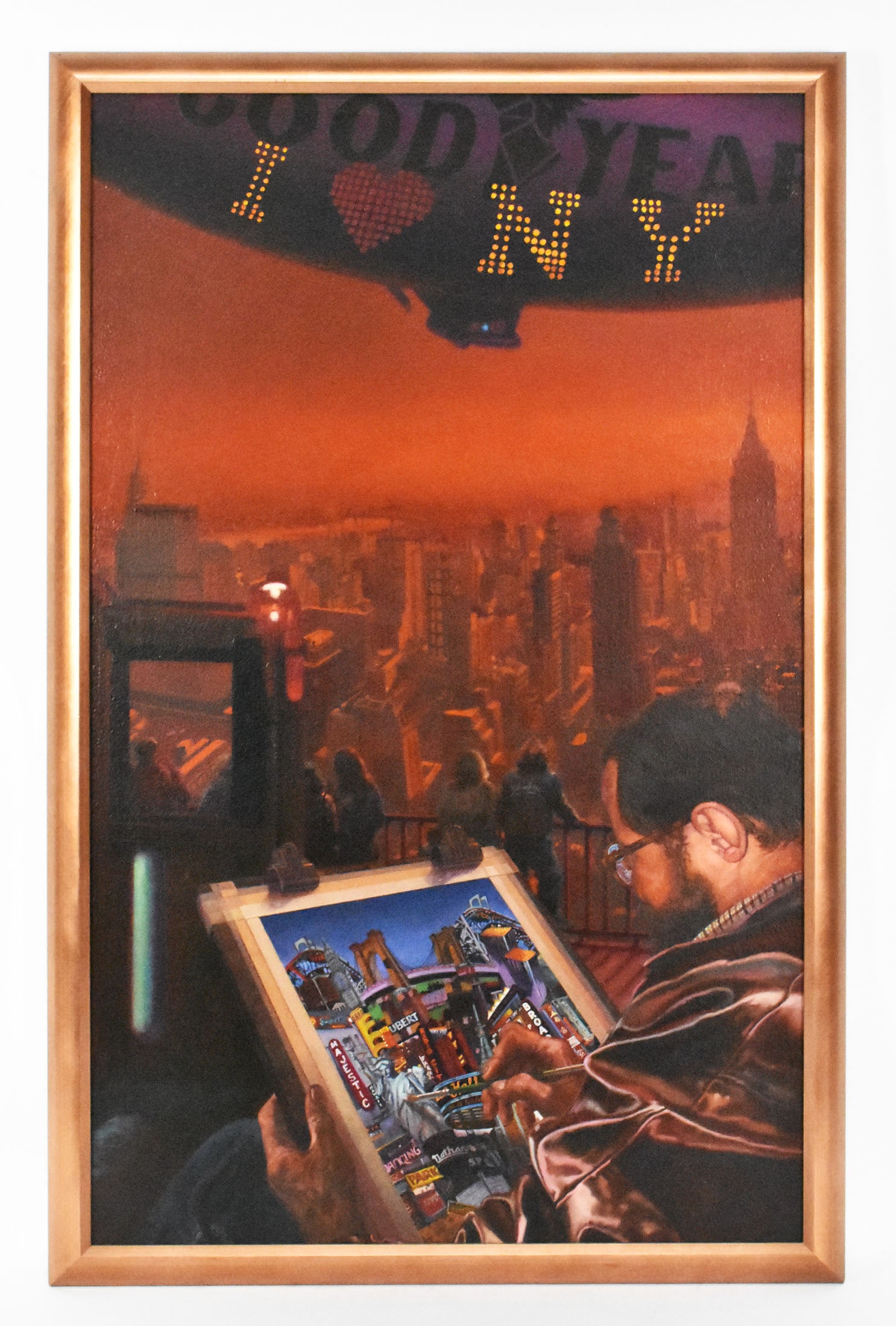 William Haney (american, 1939-1992) Self Portrait With Reservations ...