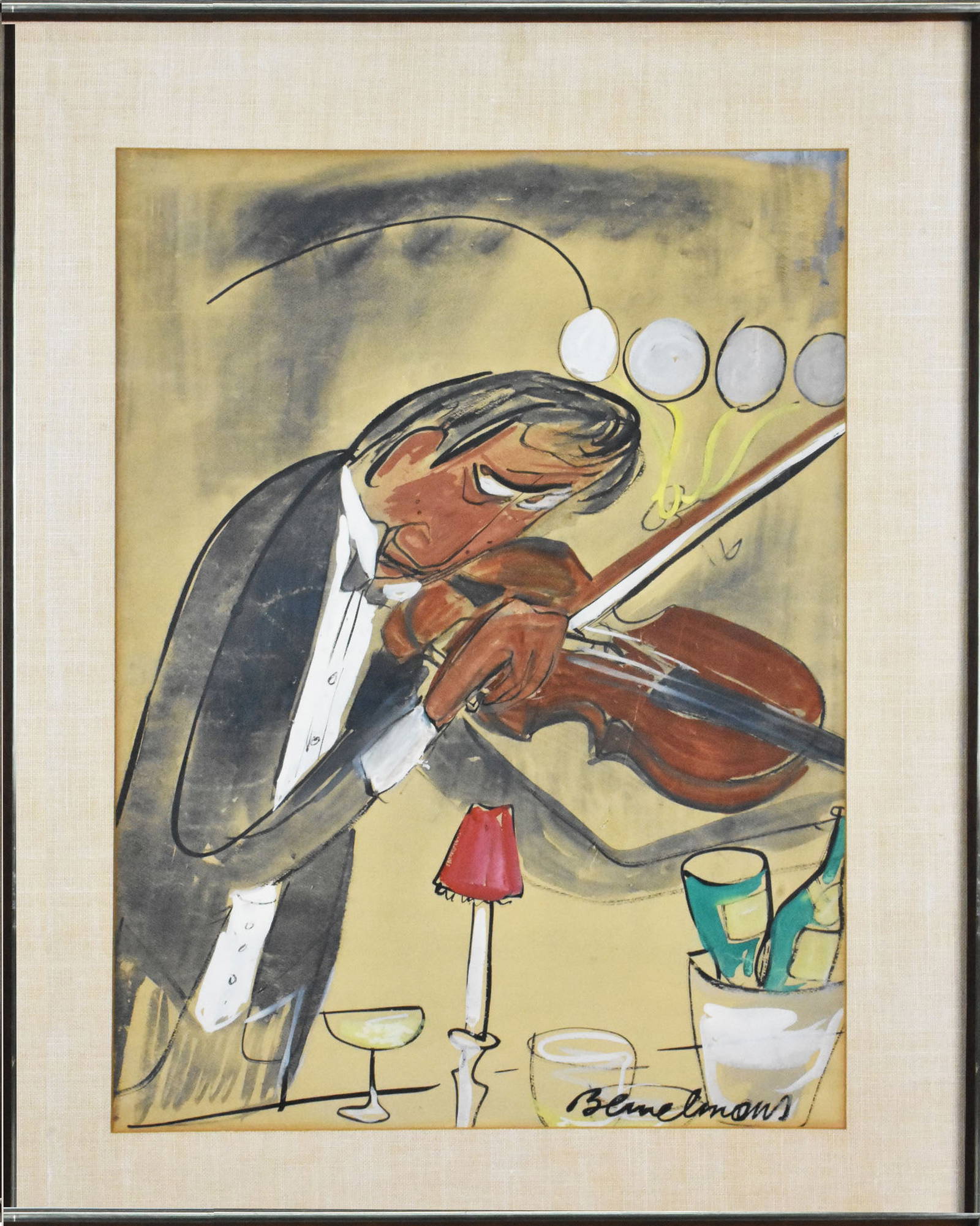 Ludwig Bemelmans (austrian/hungarian, 1898-1962) The Orchestra Leader ...