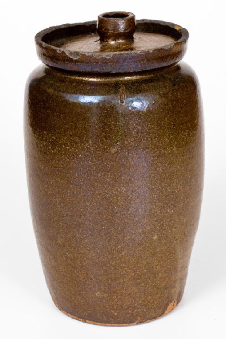 Edgefield District, Sc 1 Gal. Alkaline Glazed Stoneware