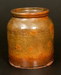 Lead-Glazed Redware Jar, possibly Gonic, NH - Mar 01, 2014 | Crocker ...