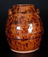 Important Solomon Grimm, Berks County, PA Redware Jar, - Oct 25, 2014 ...