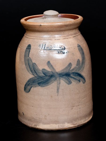 T. G. DAUB / EASTON, PA Stoneware Lidded Jar with - Oct 17, 2015 ...