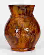 Medinger Pottery Redware Pitcher with Eagle. - May 16, 2015 | Conestoga ...