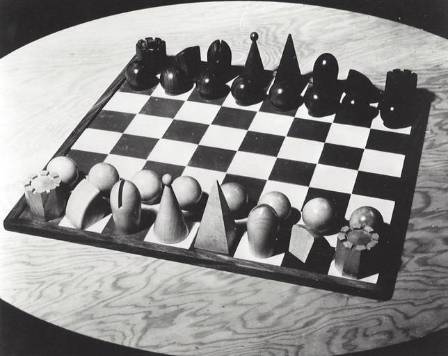 Man Ray Chess Set, 1943