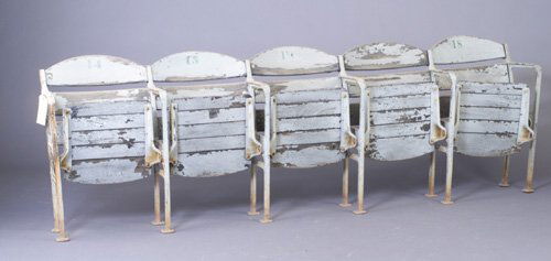 1125: Five Connie Mack Stadium seats (from Ph - Jun 28, 2003 | Rago ...
