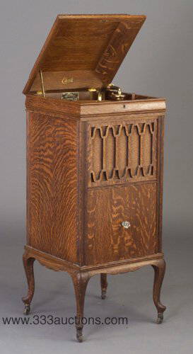Edison Phonograph, Model A200, Together