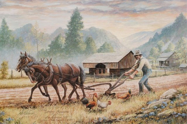 Print, Signed Lee Roberson, Townsend, TN