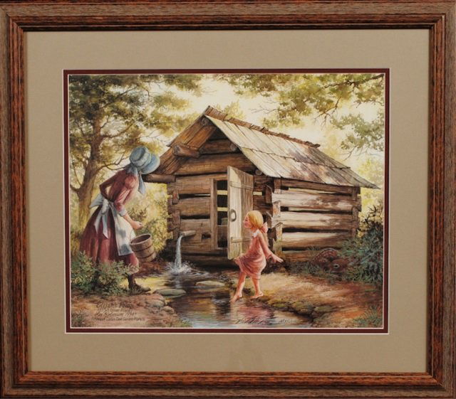 Two Prints Signed Lee Roberson, Townsend, TN