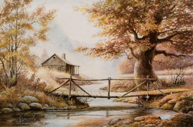 Two Prints Signed Lee Roberson, Townsend, TN