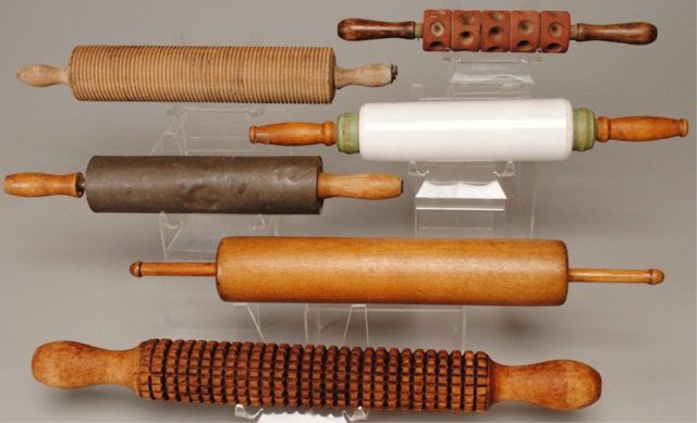 Six Rolling Pins - Mar 23, 2013 | Jack Eubanks Auctions in NC