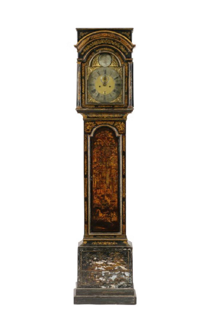 George II Japanned Long Case Clock, John Pyke - Jun 11, 2017 | Ahlers ...