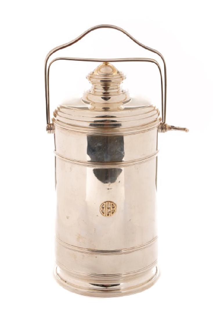 Cartier Sterling Silver Ice Bucket