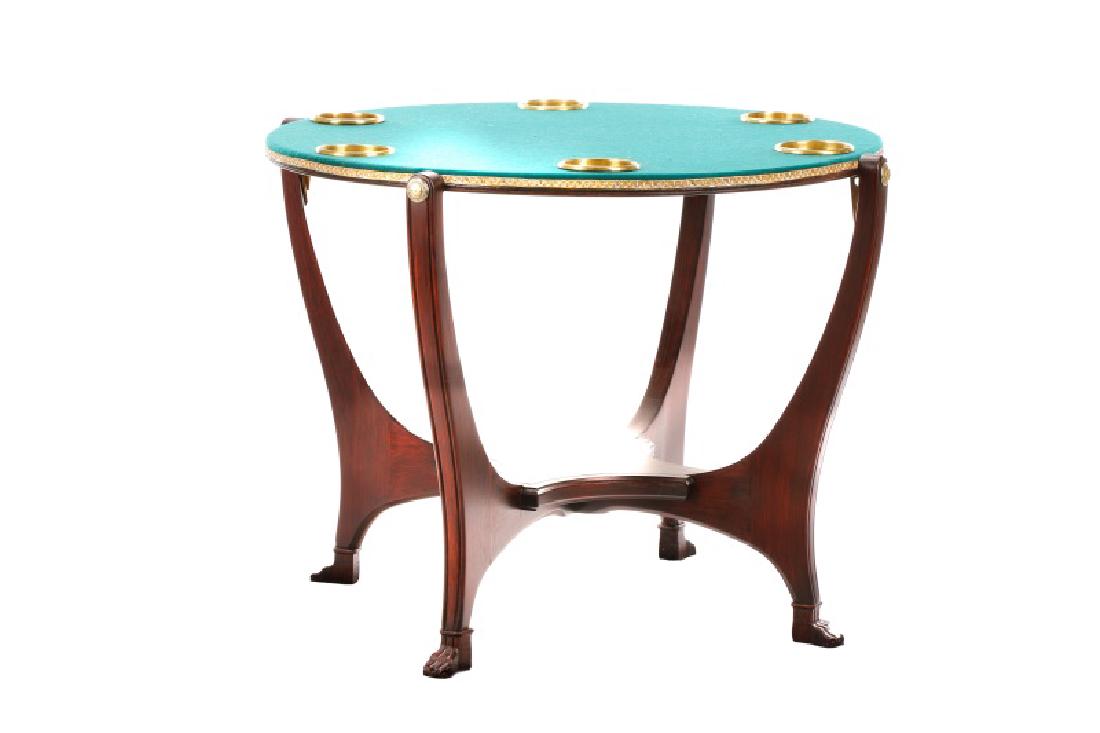 George Hunzinger Flip Top Gaming Table