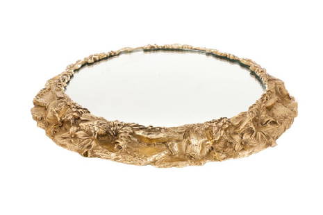 Elkington Silver Plate Plateau Mirror