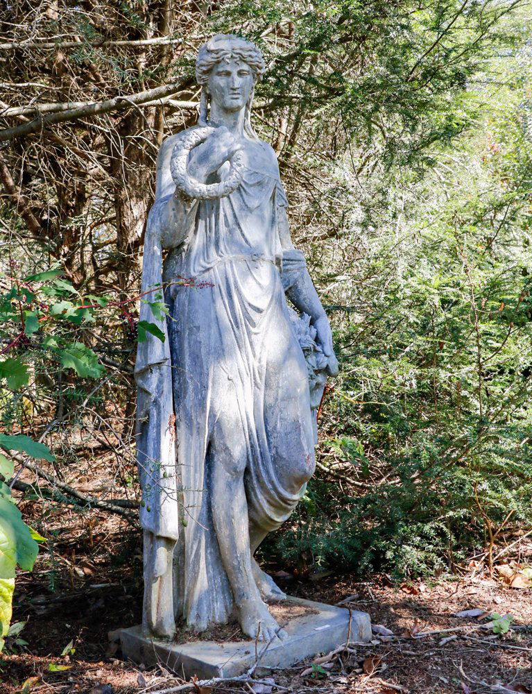 Persephone, Goddess of Spring Zinc Sculpture