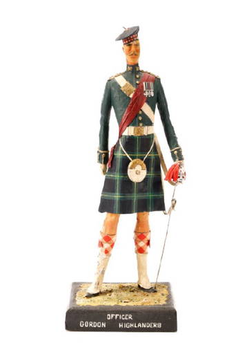 Cliff Arquette, Gordon Highlanders Officer Figure
