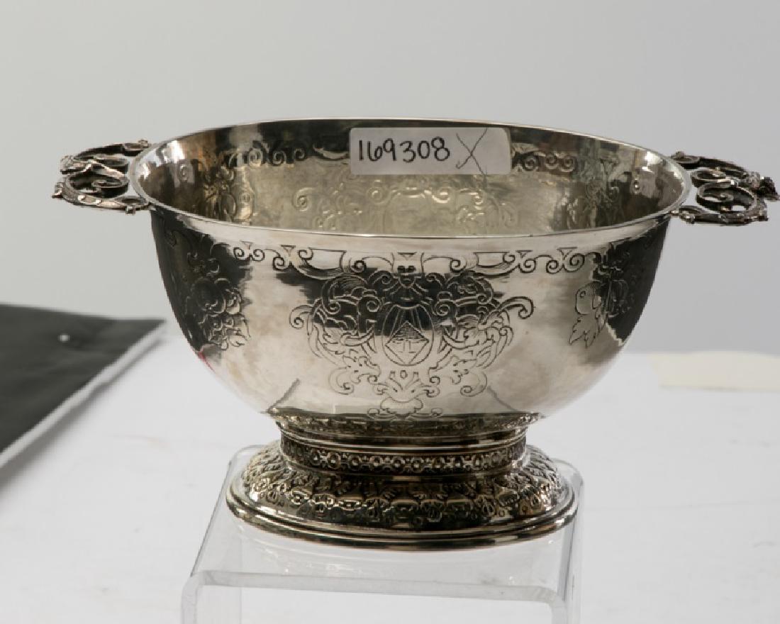 German Hanau Silver Bowl, B. Neresheimer & Sohne