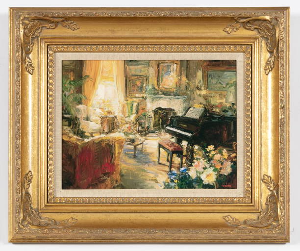 Stephen Shortridge, "Music Room" Giclee on Canvas - Oct 21, 2018 ...