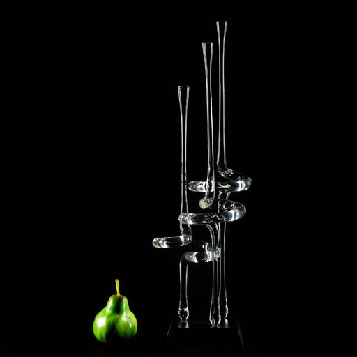 Frabel, Atlanta Modern Glass Sculpture On Base