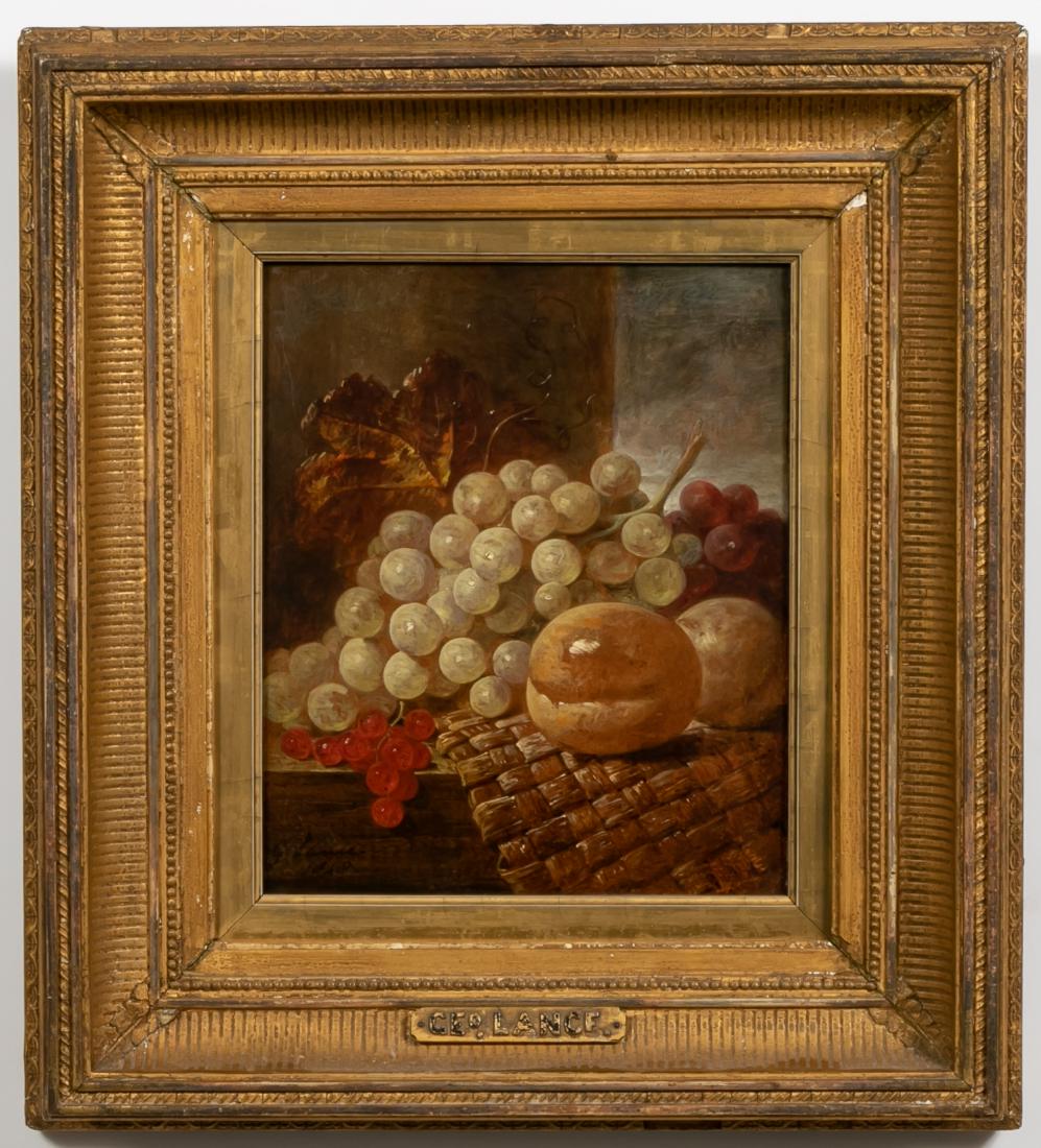 George Lance, Oil on Canvas, Still Life