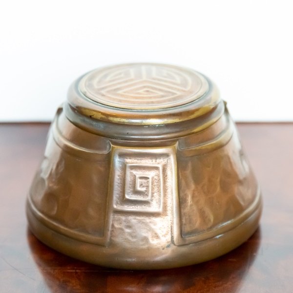 Tiffany Studios Bronze Inkwell