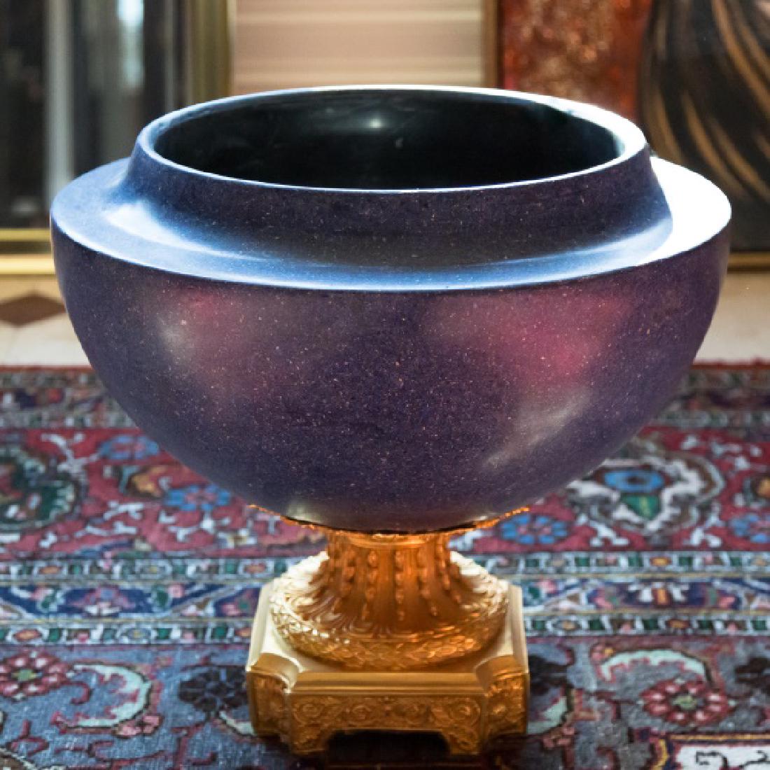 Large Lapis Lazuli Centerpiece Bowl