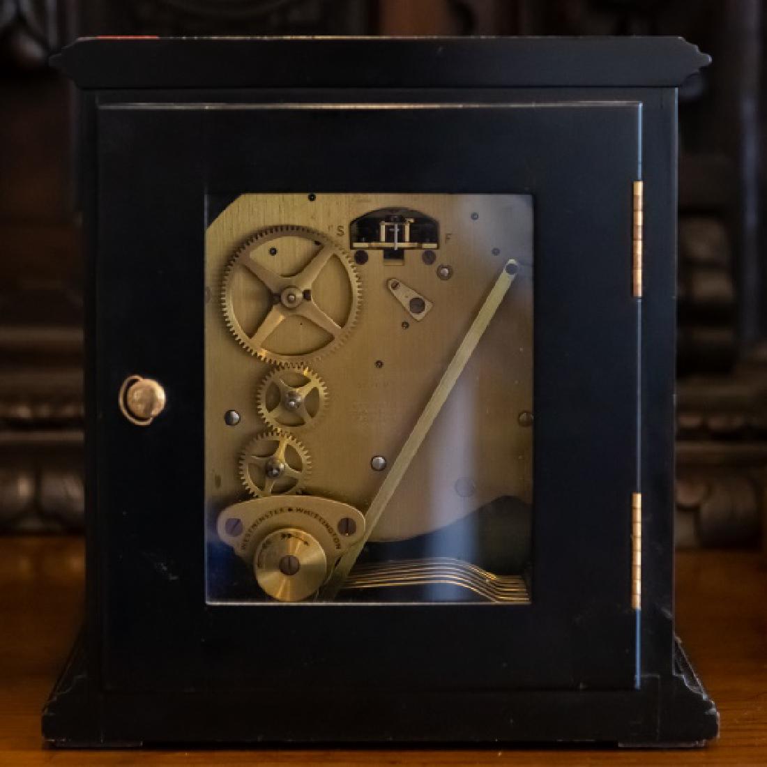 F.W. Elliot Black Cased Chiming Clock