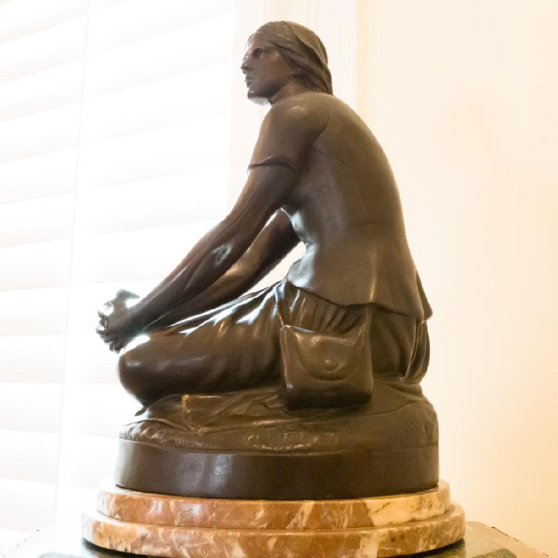 Patinated Bronze Figural Sculpture, Chapuis