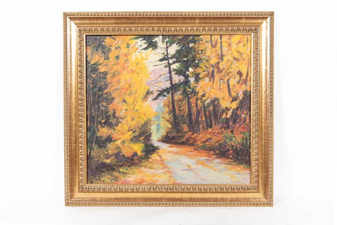 Robert Galli (b. 1939), Fall Landscape Oil