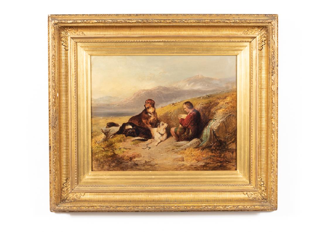 Henry Foley (1818-1874), Oil/Canvas, Genre Scene