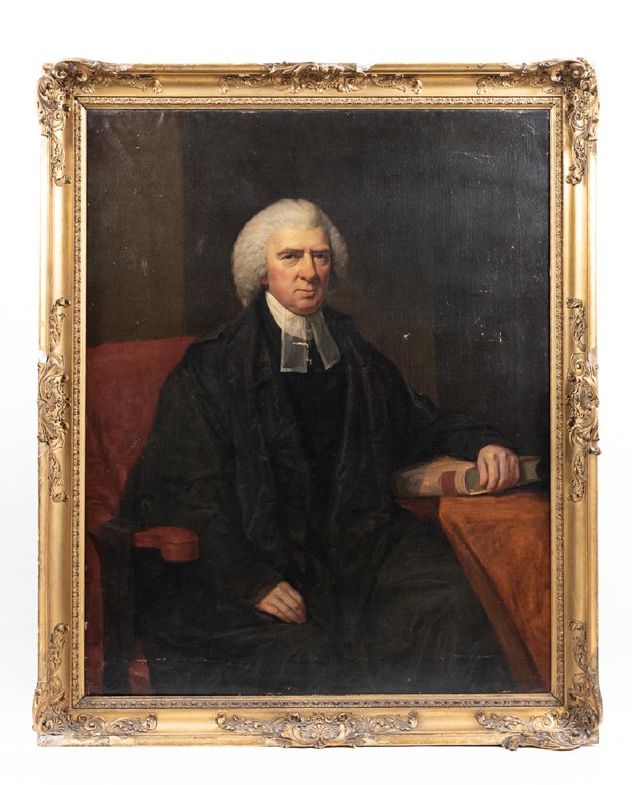 Late 18th C. Irish Portrait, Oil on Canvas