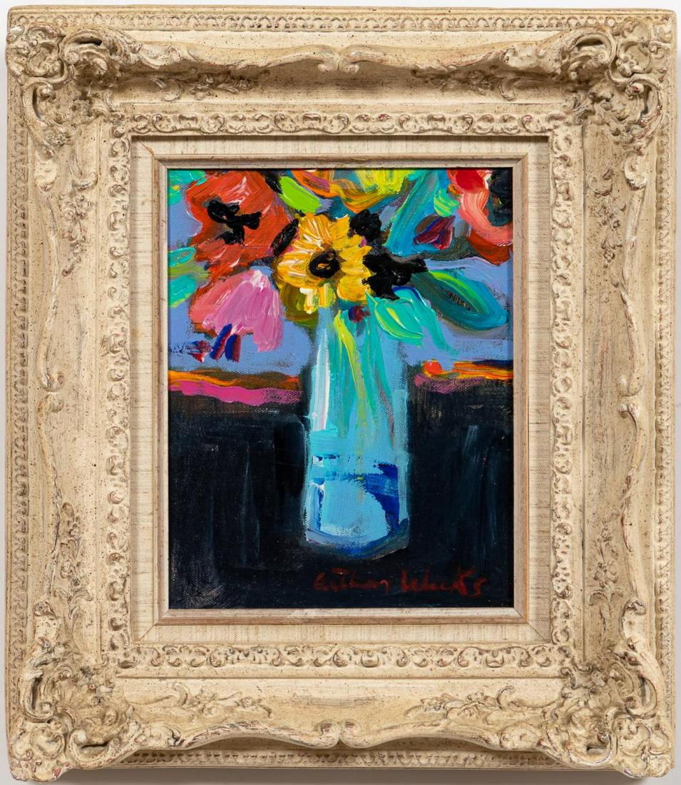 ARTHUR WEEKS, FLORAL STILL LIFE, OIL ON CANVAS - Oct 24, 2020 | Ahlers ...