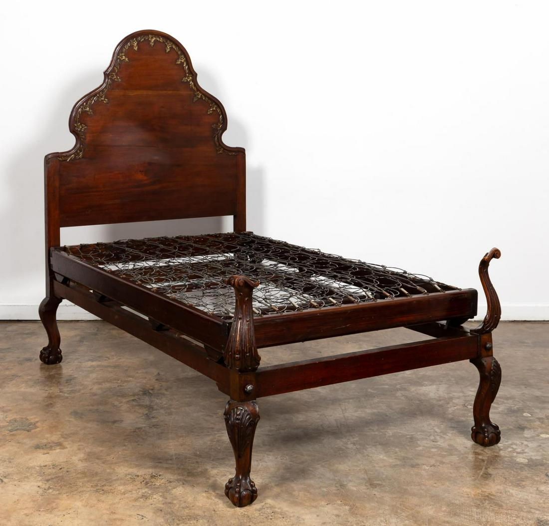 STAPLES & CO. LTD GEORGE II STYLE CARVED TWIN BED - Oct 25, 2020 ...