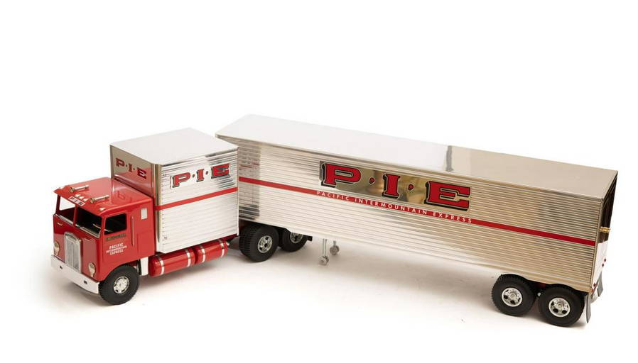 Pie Model Tractor Trailer Truck