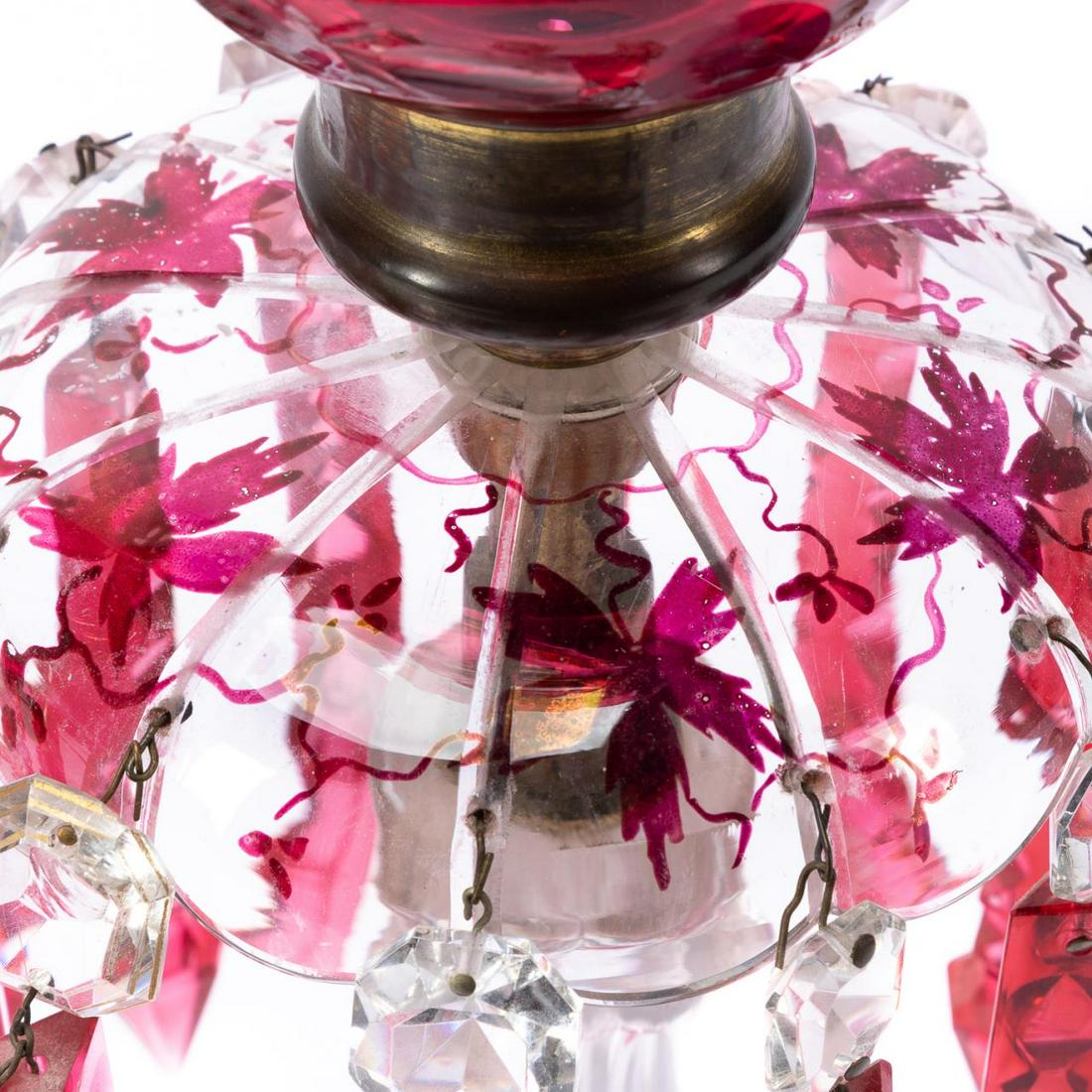 PAIR, BACCARAT & MOSER IRANIAN LUSTER CANDLESTICKS - Jul 18, 2021 ...