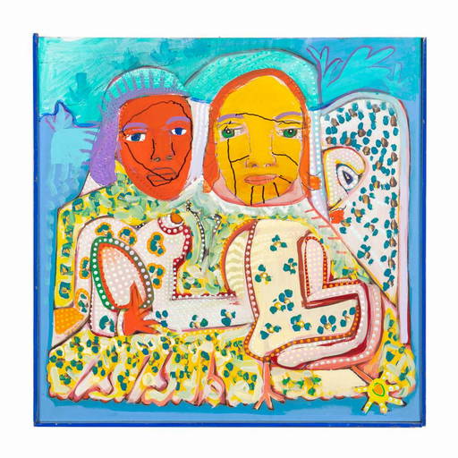 LARRY CONNATSER, ABSTRACTED FIGURES, ACRYLIC - Oct 23, 2021 | Ahlers ...