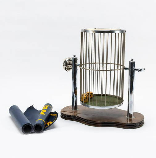 3PC, 20TH C. CHUCK-A-LUCK GAME WITH LAYOUTS (#0456) on Oct 23, 2021 ...