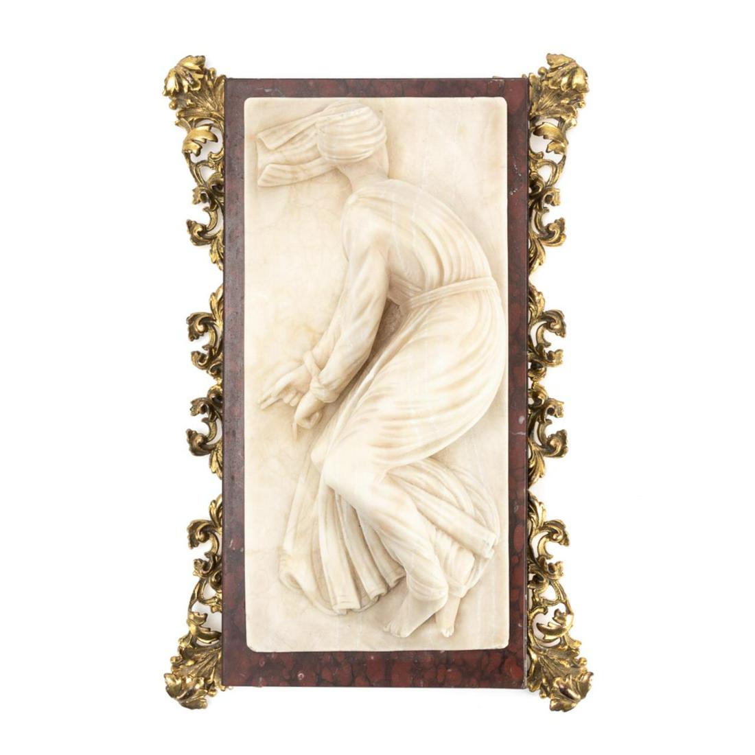 19TH C. MARTYRDOM OF ST CECILIA, MARBLE SCULPTURE (#0726) on Jan 16 ...