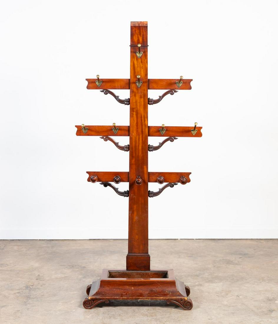 19TH C. WILLIAM IV MAHOGANY HALL TREE - Feb 27, 2022 | Ahlers ...