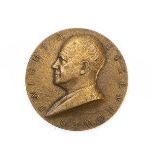 Dwight David Eisenhower 1953 First Inaugural Medal