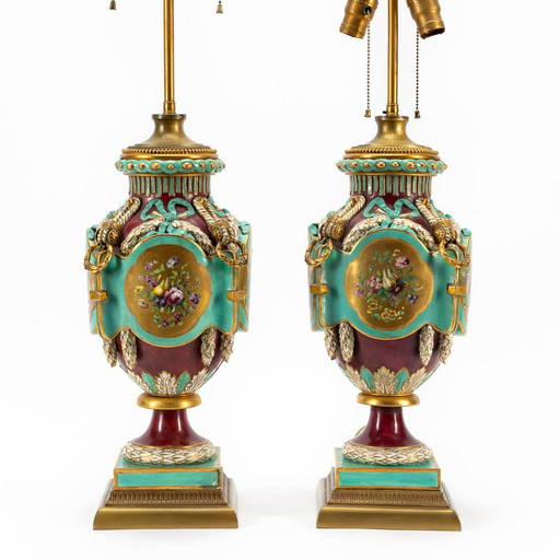 PR, CHELSEA SAMSON-STYLE PORCELAIN TABLE LAMPS (#0518) on Apr 10, 2022 ...