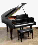 SAMICK BLACK LACQUER GRAND PIANO, SG-155 - Apr 10, 2022 | Ahlers ...