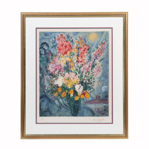 Marc Chagall Signed And Numbered Lithograph