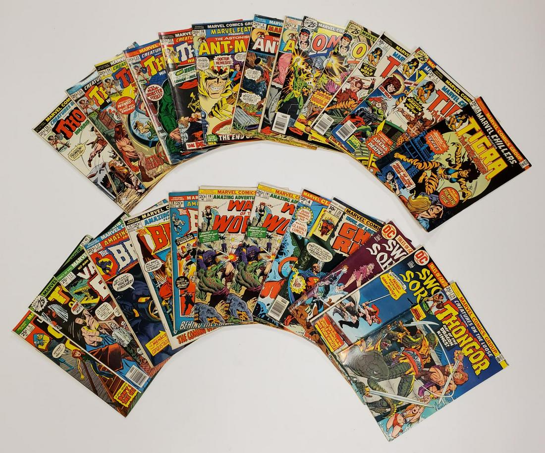 28 Marvel Bronze Age Comics