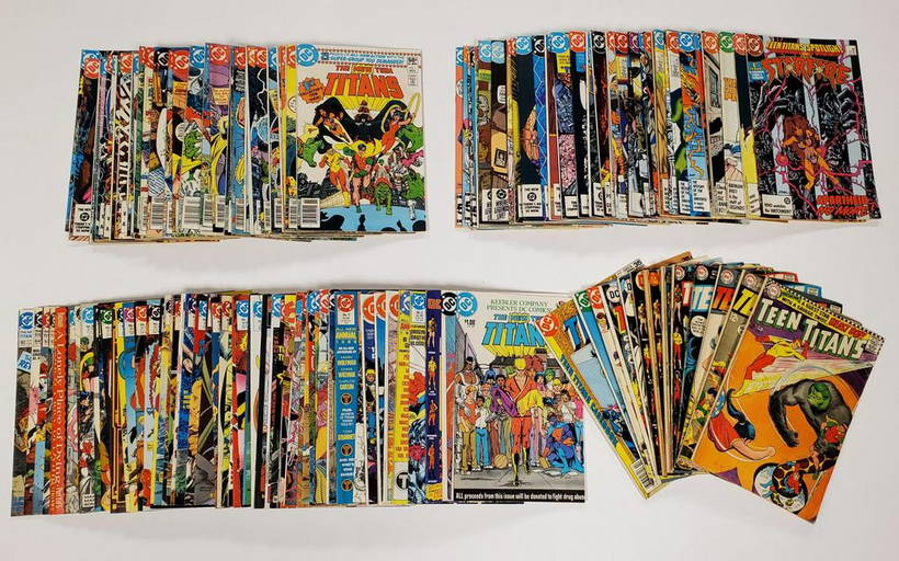 146 TEEN TITAN VARIATION COMIC BOOKS - Dec 01, 2022 | Ahlers & Ogletree ...