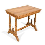 Merklin Bros. library table. (#0220) on Jan 14, 2023 | Quinn's Auction ...