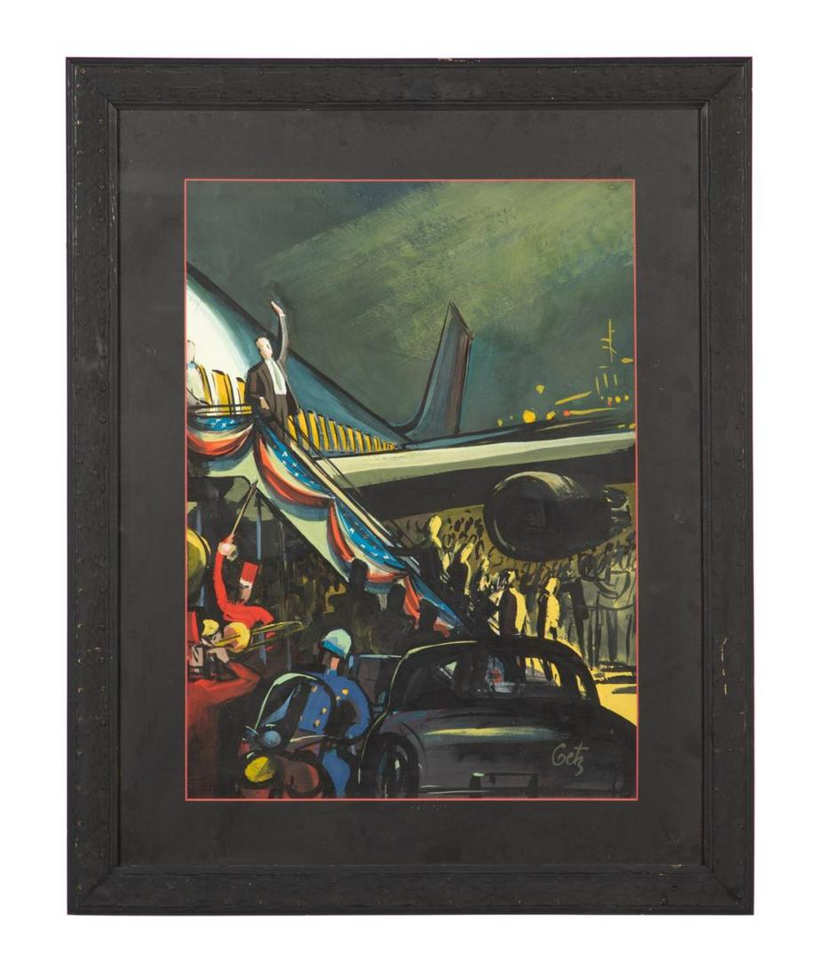 ARTHUR GETZ, "HAIL TO THE CHIEF", ILLUSTRATION (#1489) on Jan 14, 2023 ...